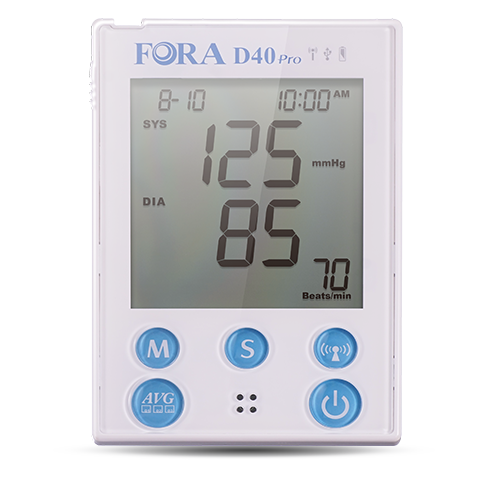 FORA D40 Pro – Blood Glucose Plus Blood Pressure Monitoring System ...