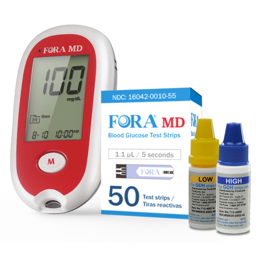 FORA MD – Blood Glucose Monitoring System – ForaCare
