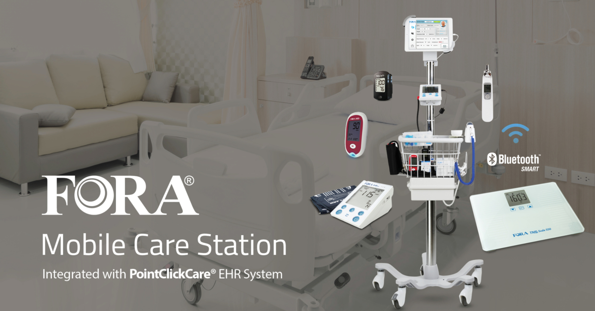The FORA Mobile Care Station Brings Efficiency to Nursing Facilities ...