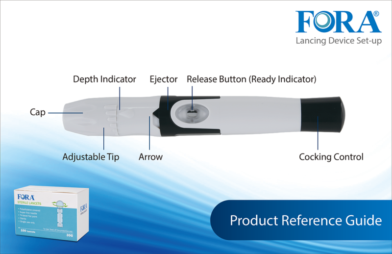 Lancing Device Set-up – ForaCare